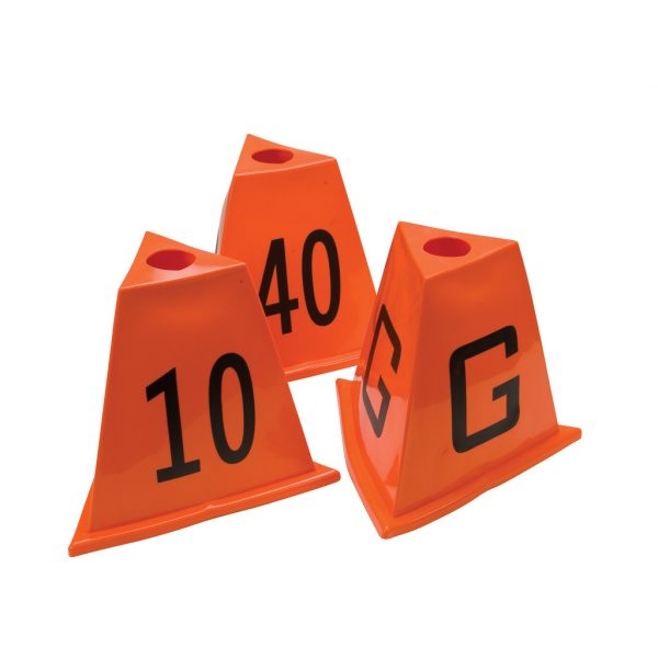 Stackable Sideline Markers – Athletic Specialties, Inc.